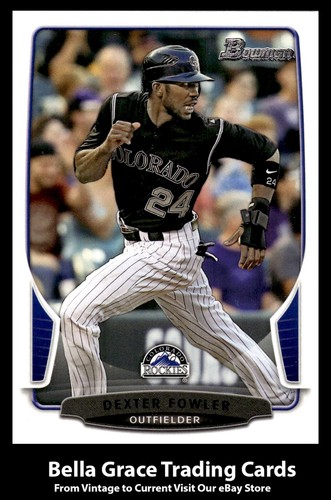 2013 Topps Bowman Dexter Fowler #181 Colorado Rockies MLB Baseball | eBay