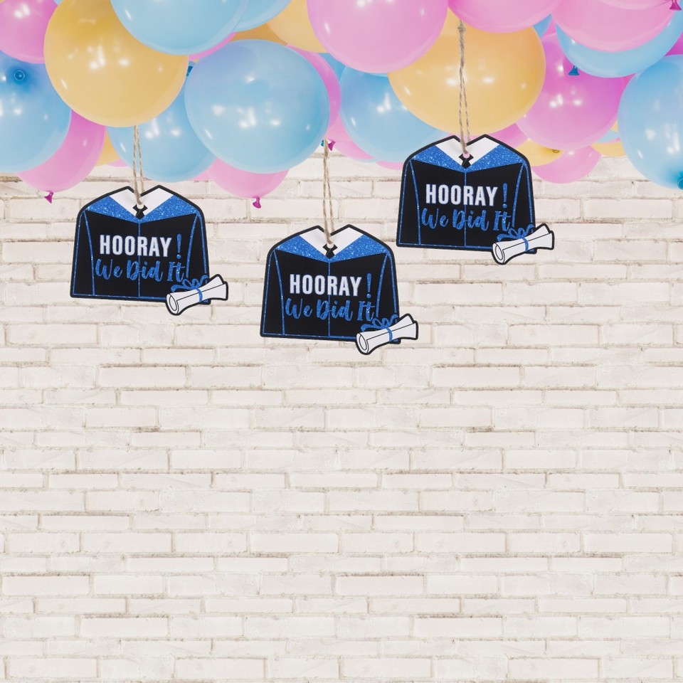 24 Pcs Graduation Decorations 2025 Class of Table Congrats Party Favors ...