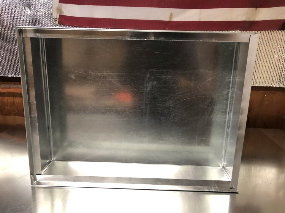 21 1/4 x 29 x 6 tall furnace stand return air box duct hvac | eBay