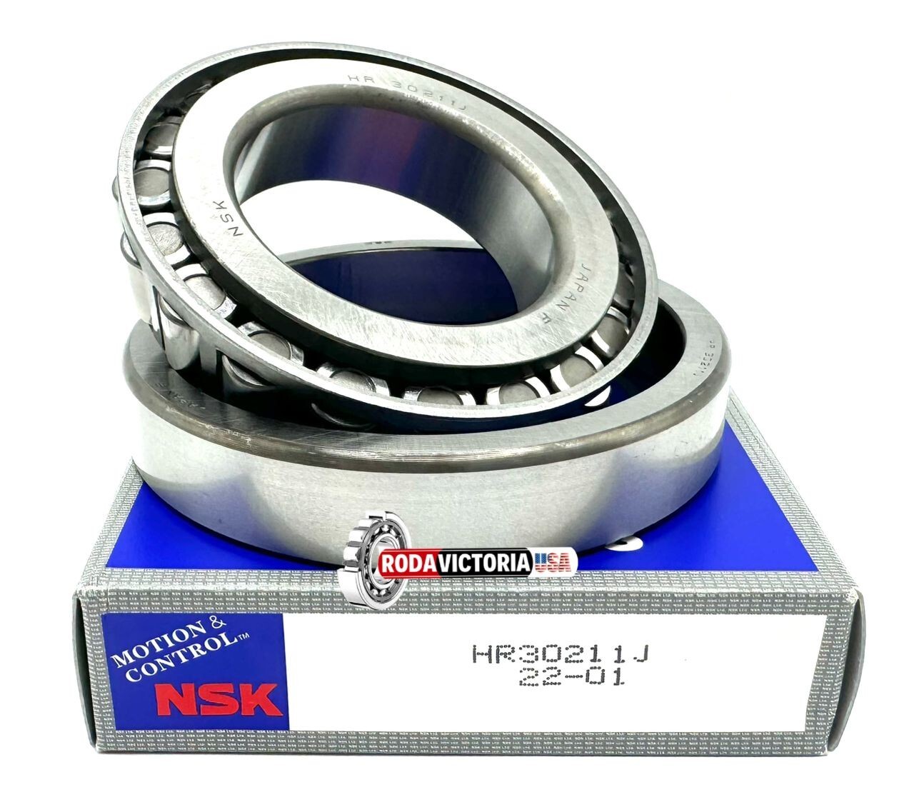 NSK JAPAN 30211 J TAPERED ROLLER BEARING 55x100x22.75 mm | eBay