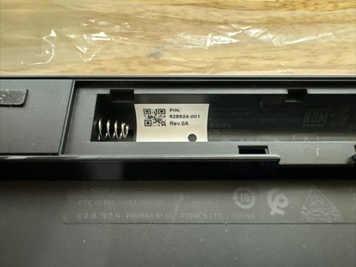 HP Lifestyle 928924-001 Tpc-c002k PC Black Wireless Keyboard and Mouse ...