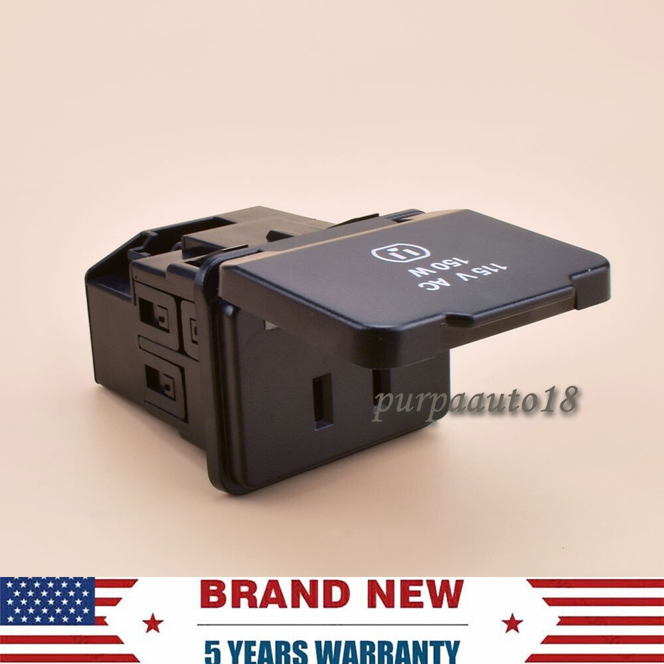 For 2014-2024 Jeep Dodge Ram Floor Console 115V Power Outlet Inverter ...