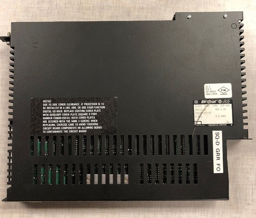 SYMAX 8055-SCP-654 8055 SCP654 Model 650 PROCESSOR Rev 1.22 8055 SCP ...