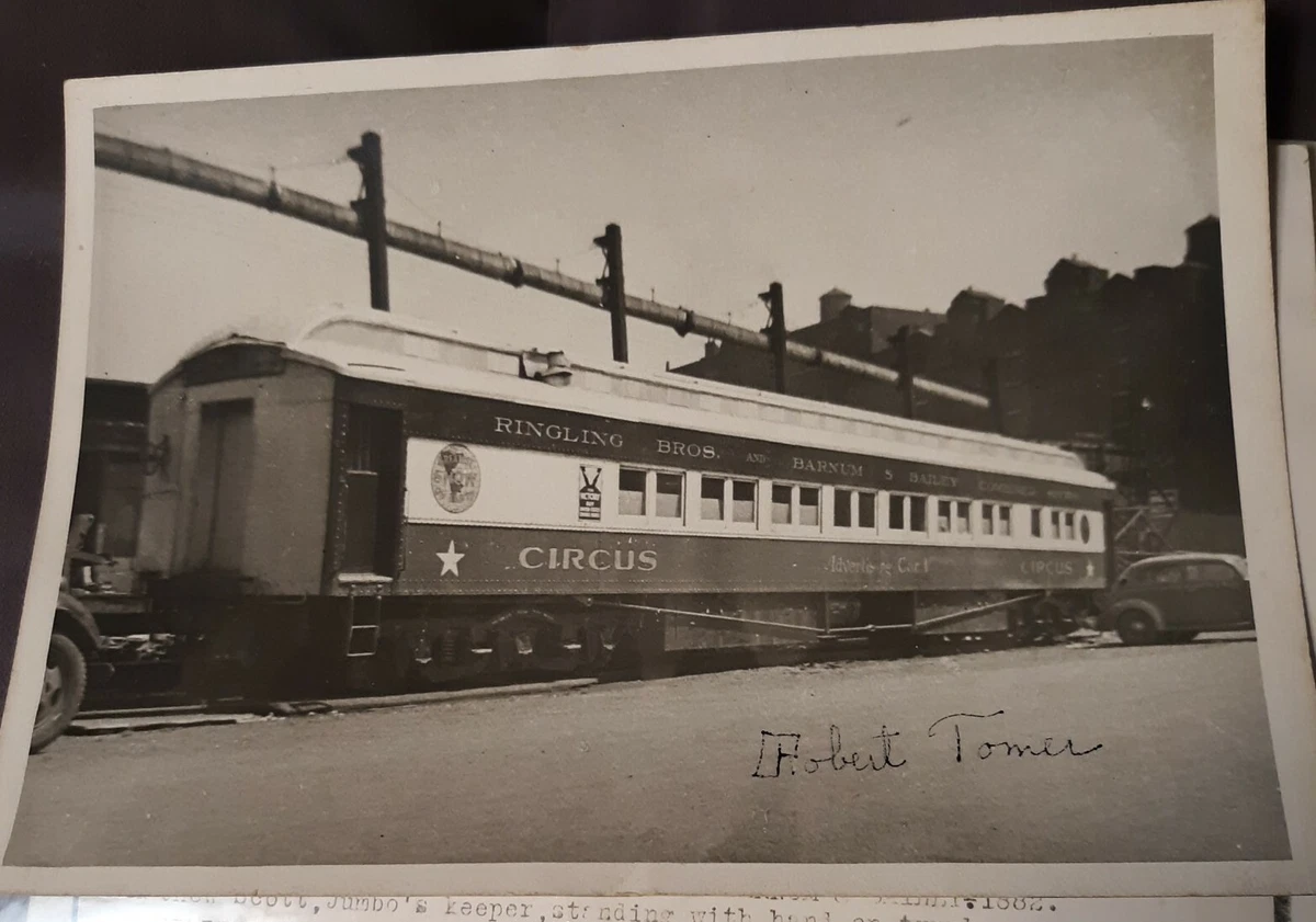 Vintage Circus Train Car
