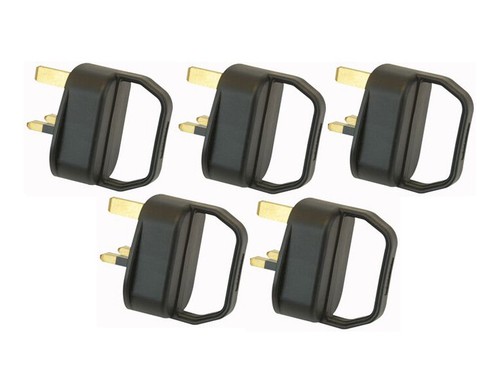 5 x Easy Pull Mains Plug Top 13A Amp Fused arthritis disability elderly ...