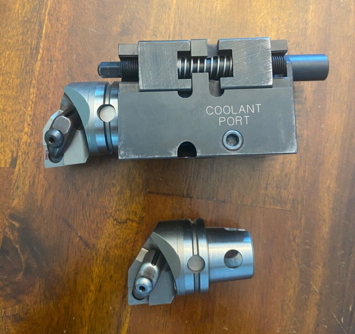 ultimate Kennametal KM40 Quick Change Tooling for CNC Lathe & two heads ...