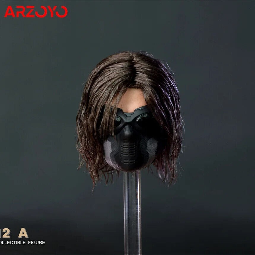 BY-ART BY-T12B 1/6 Sebastian Stan Head Sculpt Model Fit 12''Male ...