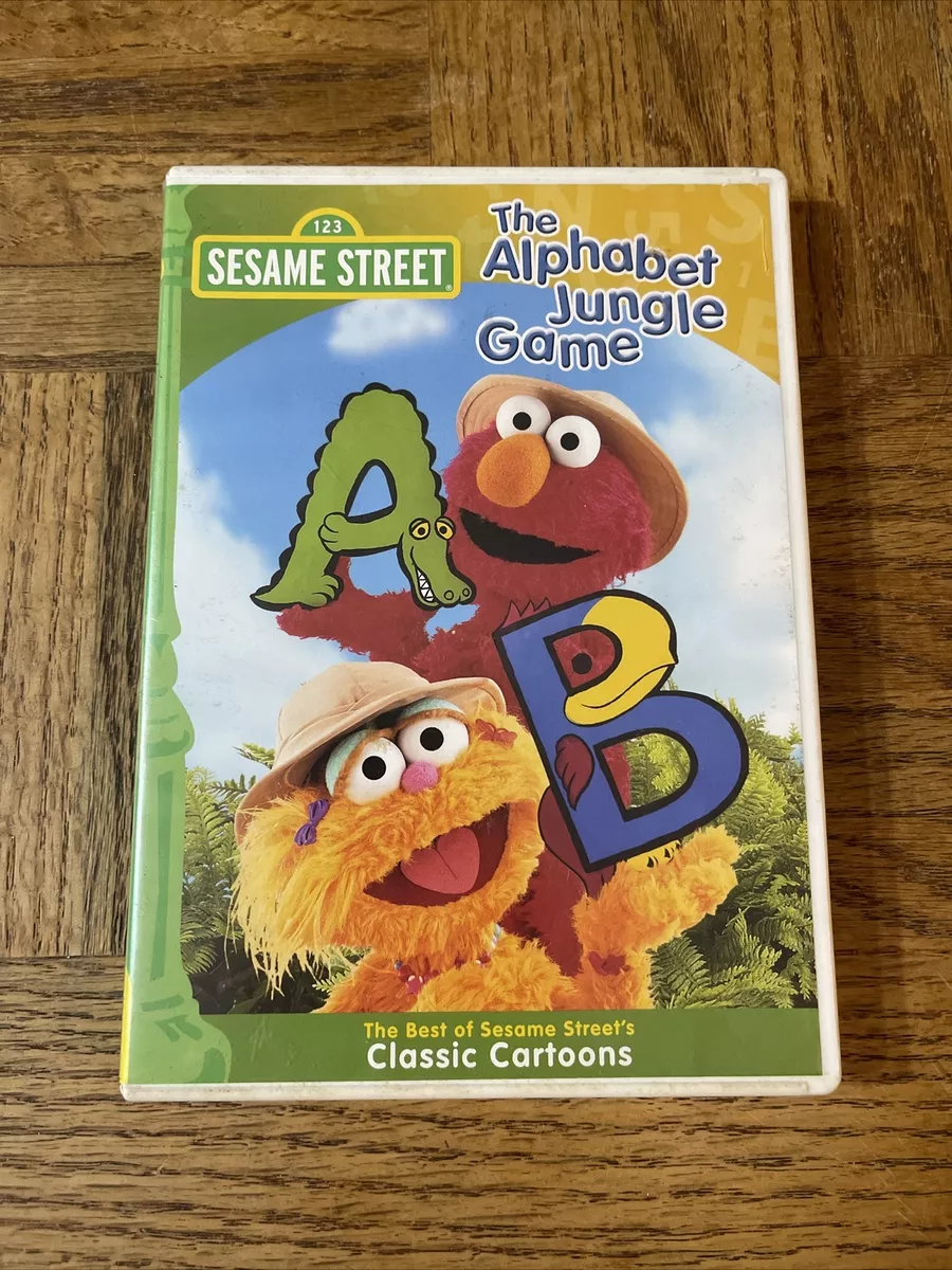 Sesame Street The Alphabet Jungle Game Sesame Street The Alphabet Jungle Game
