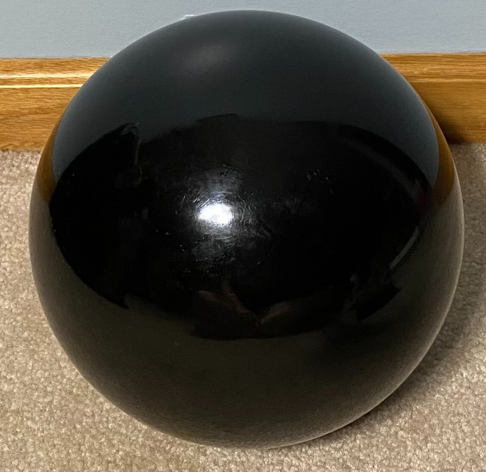 Vintage AMF Pinspotters CV 2.55 Amflite Black Bowling Ball 16lb Undrilled NEW | eBay