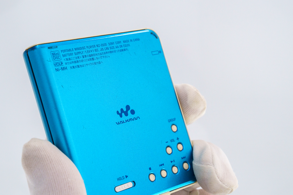 Sony MZ-E630 Blue MiniDisc Player MDLP - Tested & Working [809] [DEMO ...