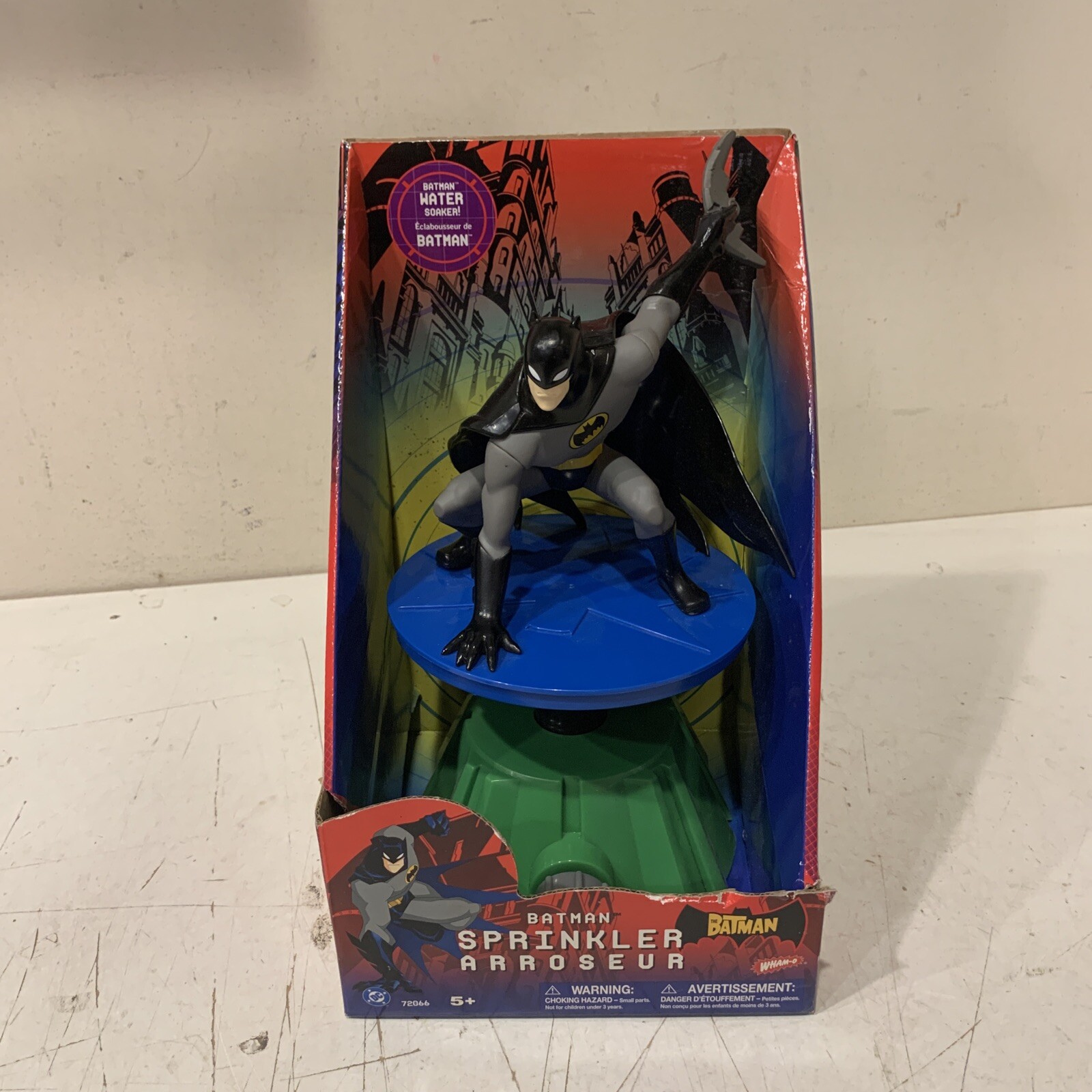 RARE Batman Figure Water Sprinkler Toy Arroseur Wham-O DC Comics for ...