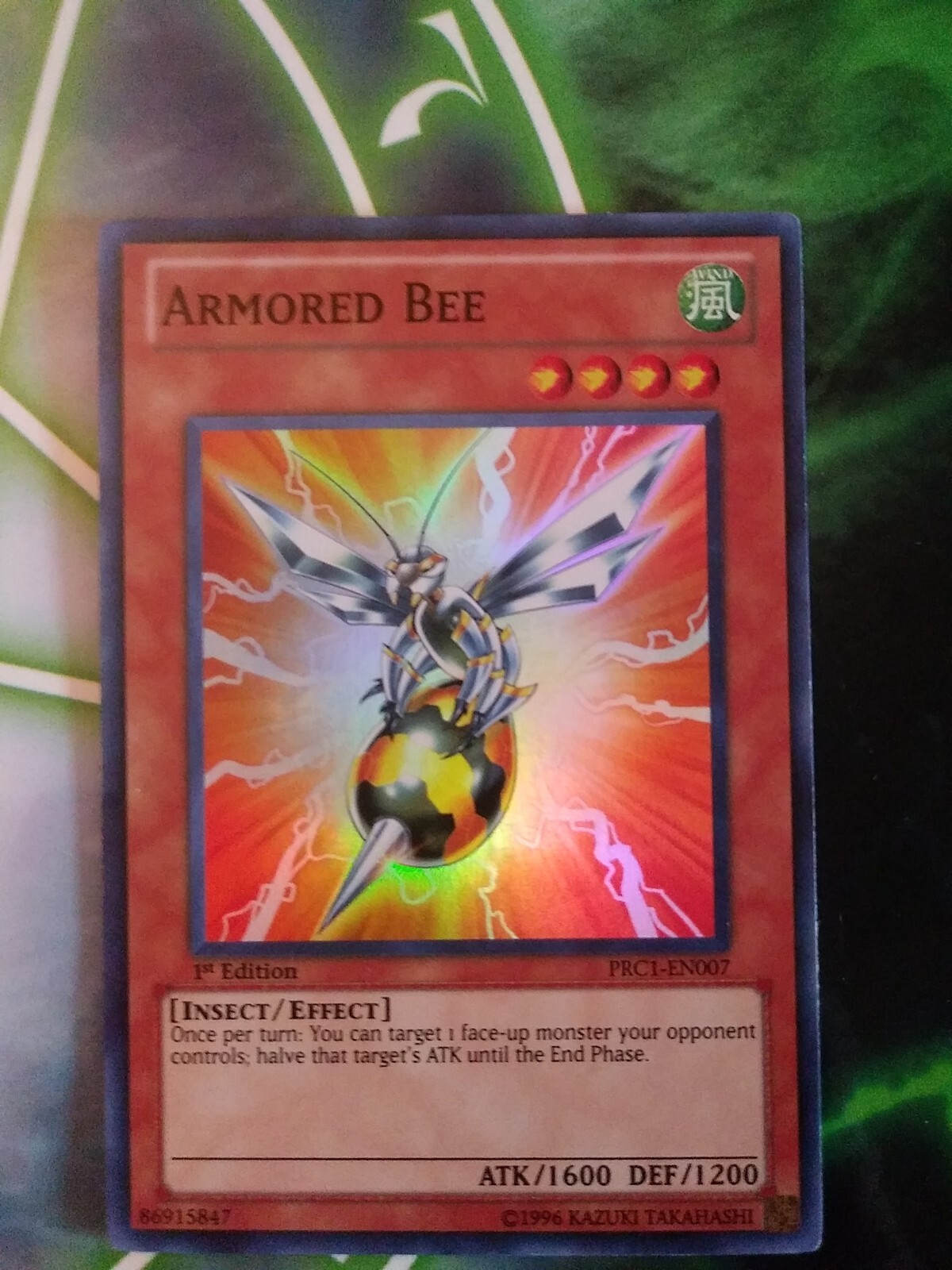 Yu-Gi-Oh! TCG Armored Bee 2012 Premium Tin PRC1-EN007 1st Edition Super ...
