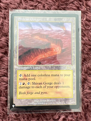 MTG Magic The Gathering Shivan Gorge *NP | eBay