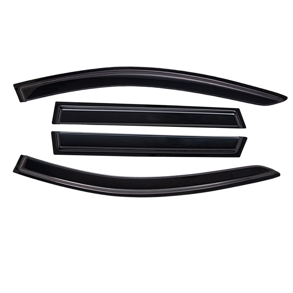 Tape-on Window Visors Rain Guards Vent Shade Deflectors For 2015-2024 ...