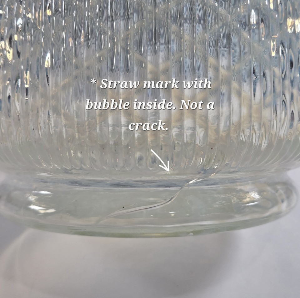 Antique EAPG Northwood Glass Opalescent Christmas Snowflake Ribbed ...