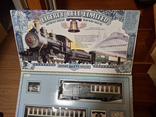 Bachmann Big Haulers Liberty Bell Limited G Scale Train Set with ...