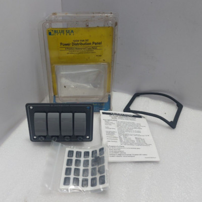Blue Sea 8262 Dc Distribution 12/24 Volt Dc Power Distribution Panel | eBay