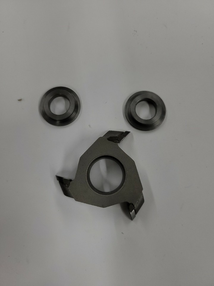 Rockwell or Delta Concave Style Carbide Tipped Shaper Cutter 3/4" Hole ...