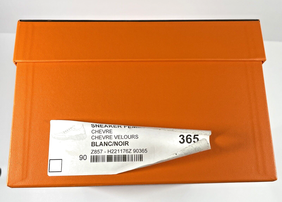 Authentic Hermes Paris Orange Empty Sneaker Shoe Box 14" x 8.5” x 5 ...