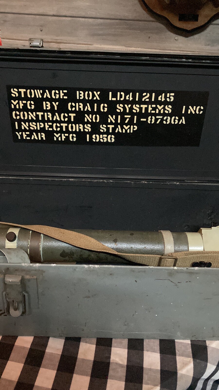 Vintage Barr & Stroud US Military Navy Rangefinder MK21 Mod 2 USN ...