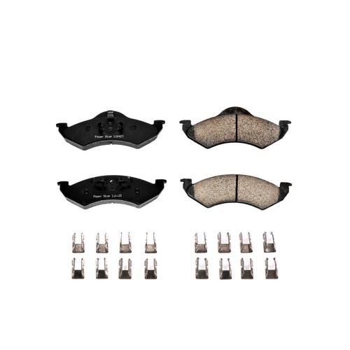 PowerStop Z17 Evolution Ceramic Brake Pads with Hardware Fits 2000-2002 ...