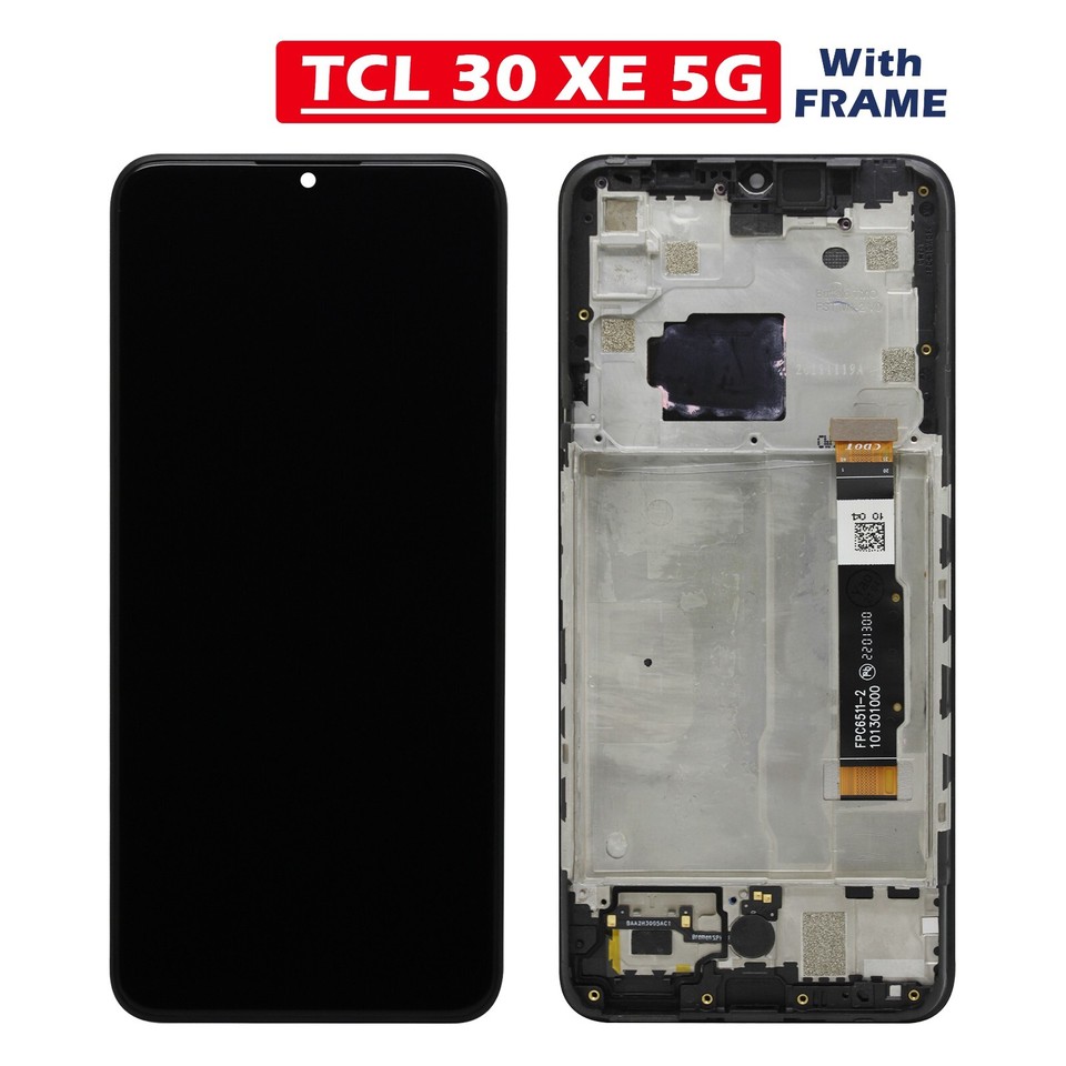 NEW LCD Display Touch Screen Digitizer Assembly / Frame For TCL 30 XE ...