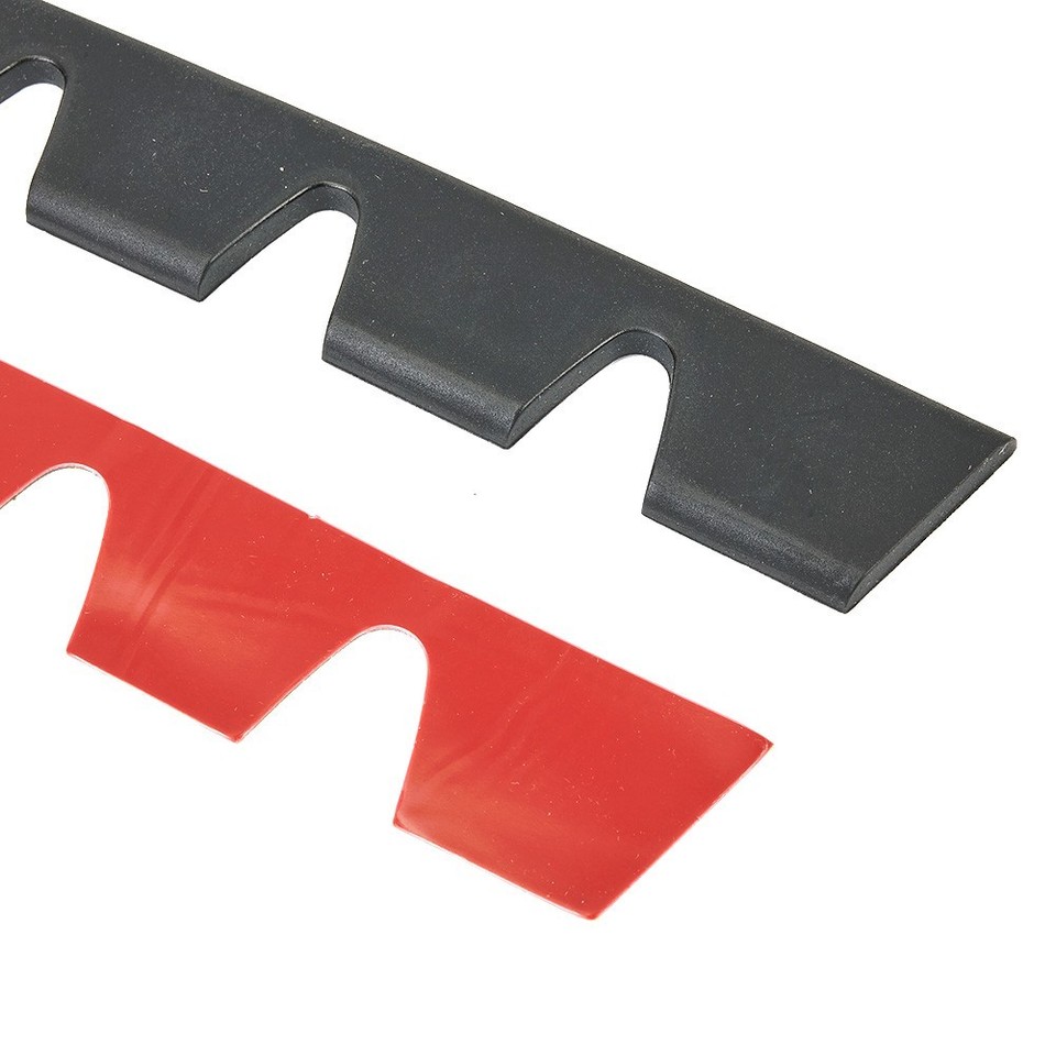 8x Car Bumper Guard Anti-Scratch Kit Scrape Protector Skid Plate 35x2 ...