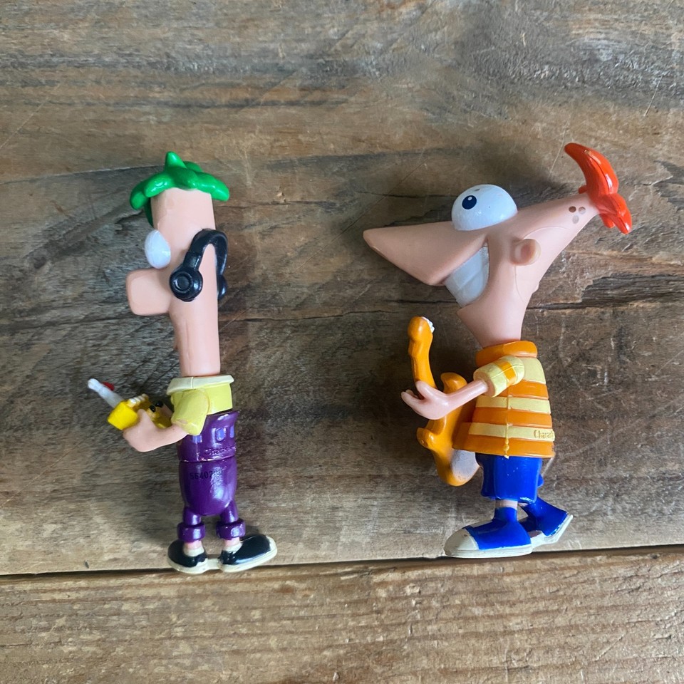 Phineas & Ferb Action Figures Scene Set - 8cm - Disney | eBay UK