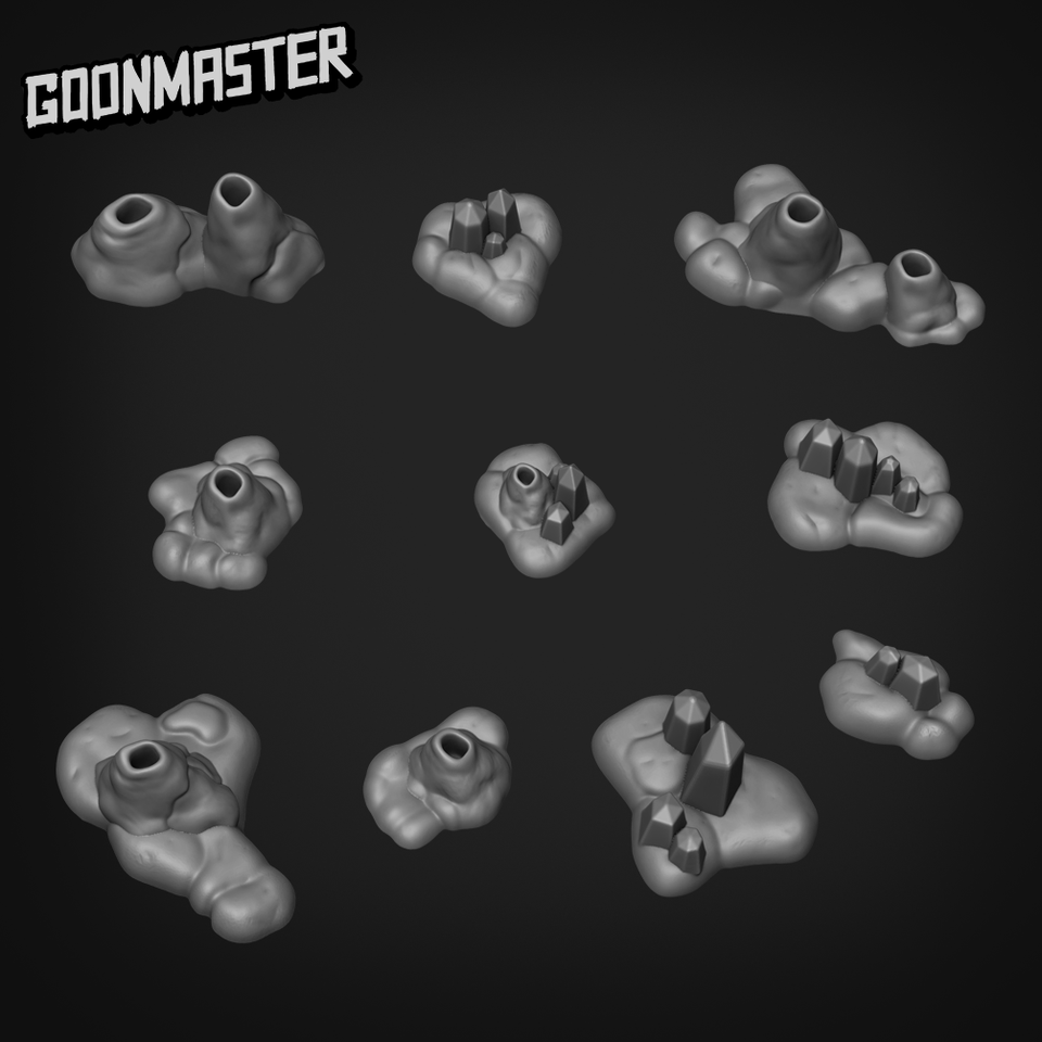 Basing Bits Bundle 144 - 163 Legion Terrain Scenery Tabletop Miniatures ...