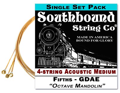 "Octave Mandolin" GDAE String Set for 23-25" Scale 4-string Instruments ...