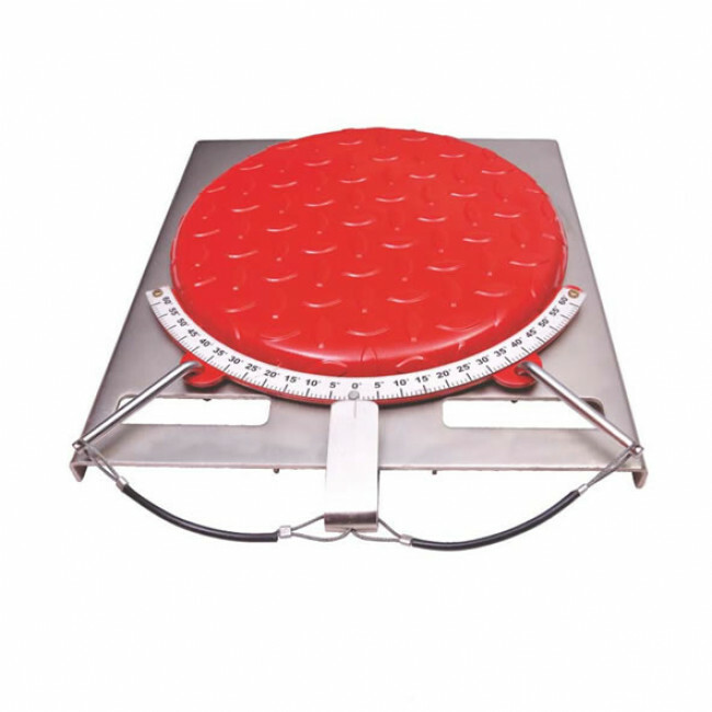 Radius Plates Mechanical Turn Tables With Scale Wheel Alignment Turn ...