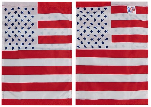 18X12 INCH US Civil Peace Double Sided 100D Sleeve GARDEN FLAG BANNER ...