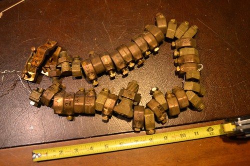 Lot of 40 Pieces 5/8" Bronze Ground Rod Clamps, Grounding Acorn W/Brass ...