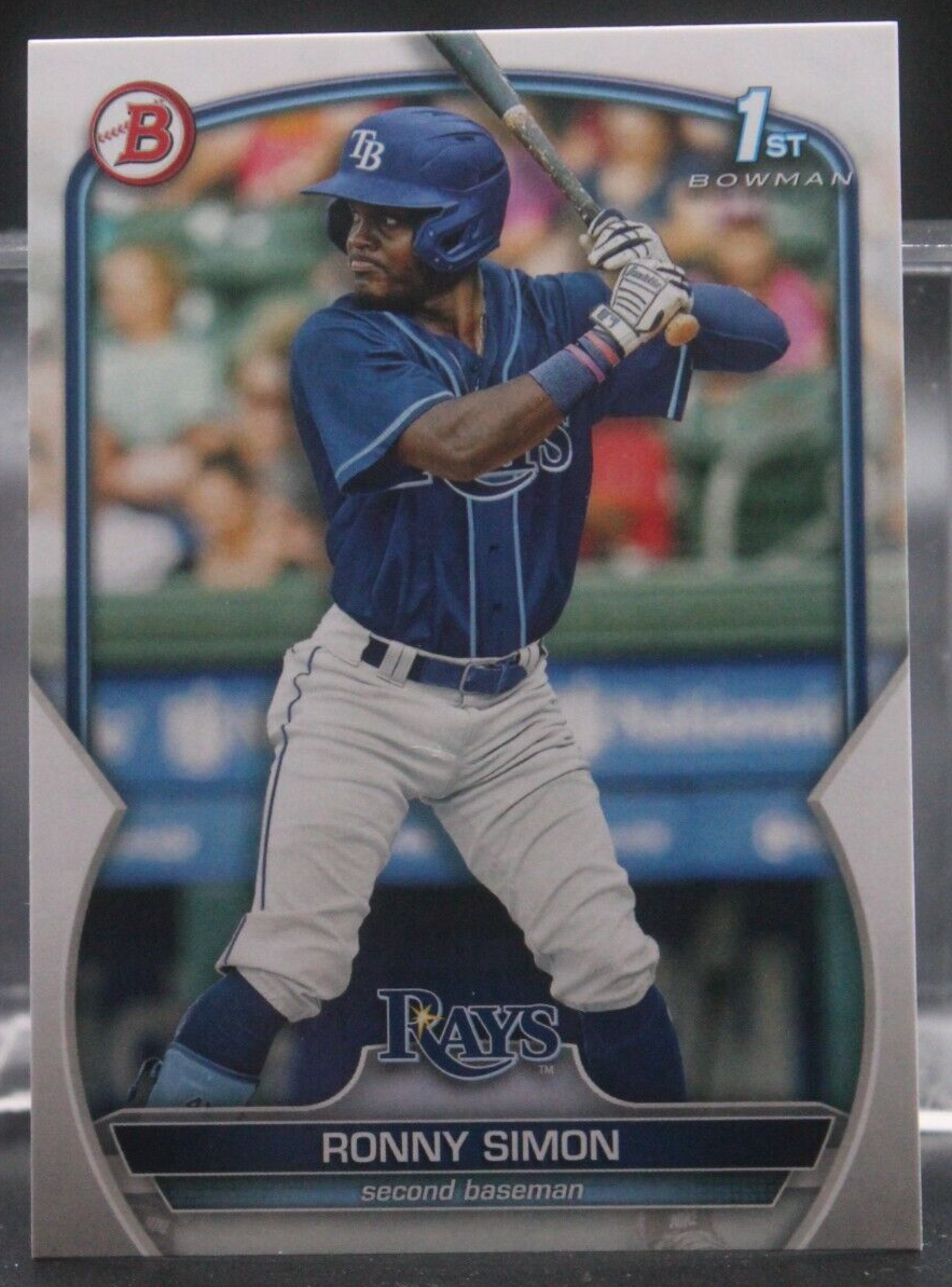 Ronny Simon (Rays/RC) - 2023 Bowman #BP112 | eBay