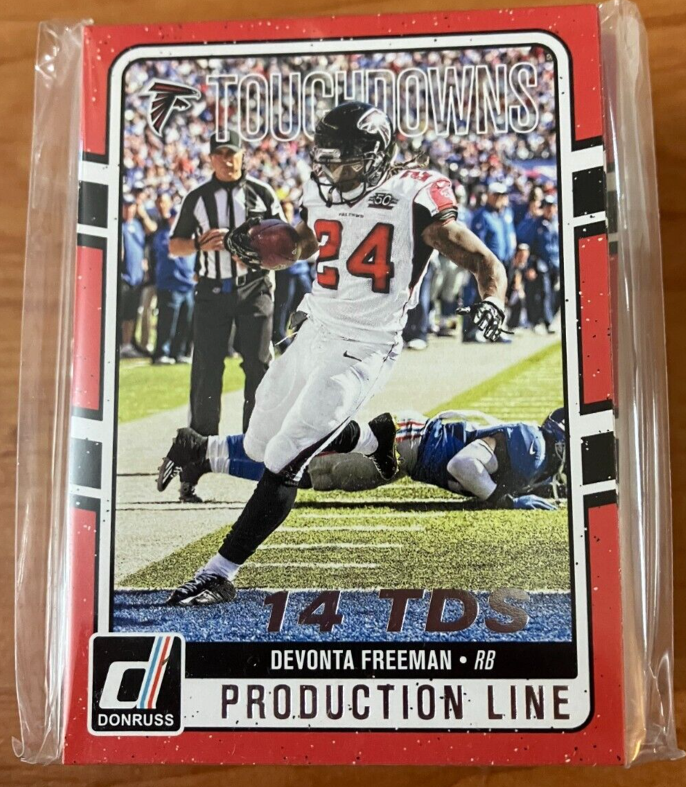2016 Donruss Football Production Line Touchdowns Insert Set of (15 ...