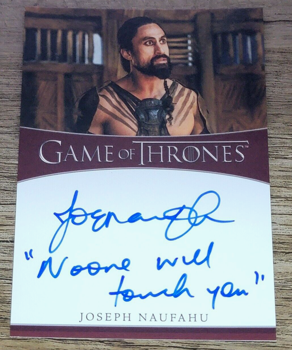 Game of Thrones The Complete Volume 2 Joseph Naufahu Inscription ...