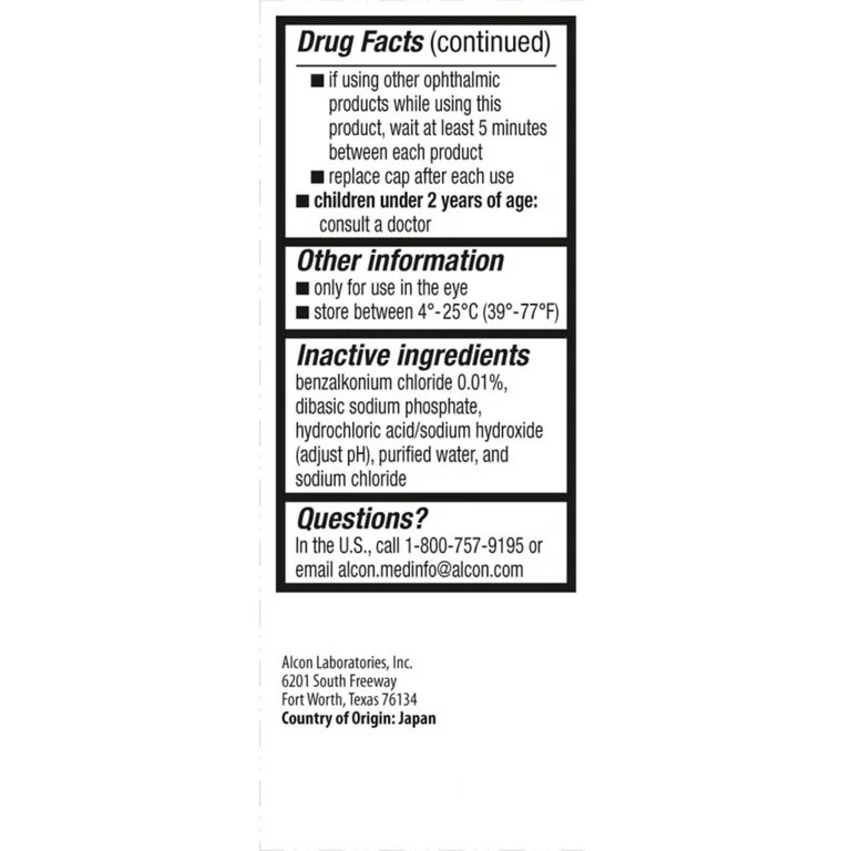 PATADAY Eye Allergy Itch and Redness Relief - Twice Daily 5ml ...