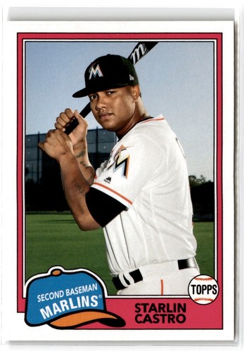 2018 Topps Archives Starlin Castro #209 Miami Marlins | eBay