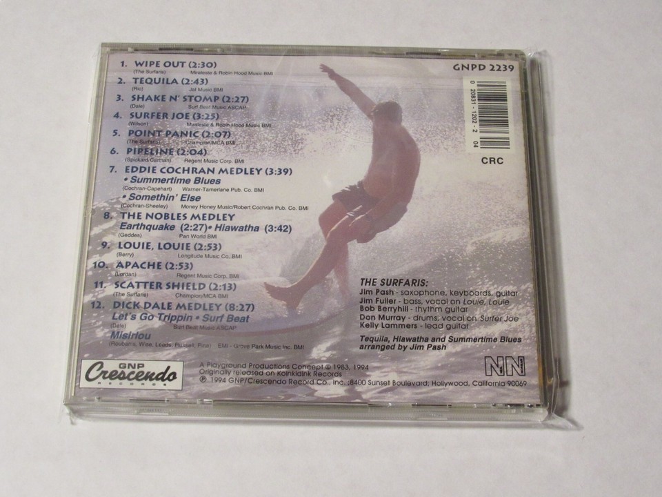 CD - Surf Party The Best Of The Surfaris Live GNP 1994 | eBay