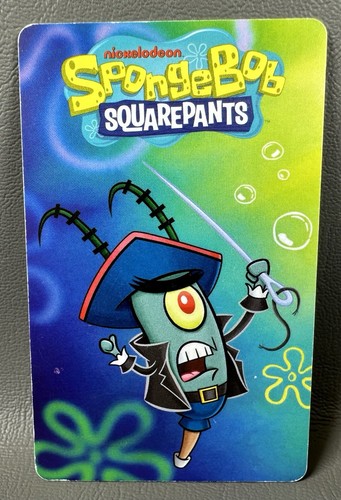 Nickelodeon SpongeBob Sheldon J. Plankton#7 Pirates of Bikini Bottom ...