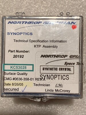 Lumenis VersaPulse VPV/VPC KTP SHG Assembly New Sealed Package ...