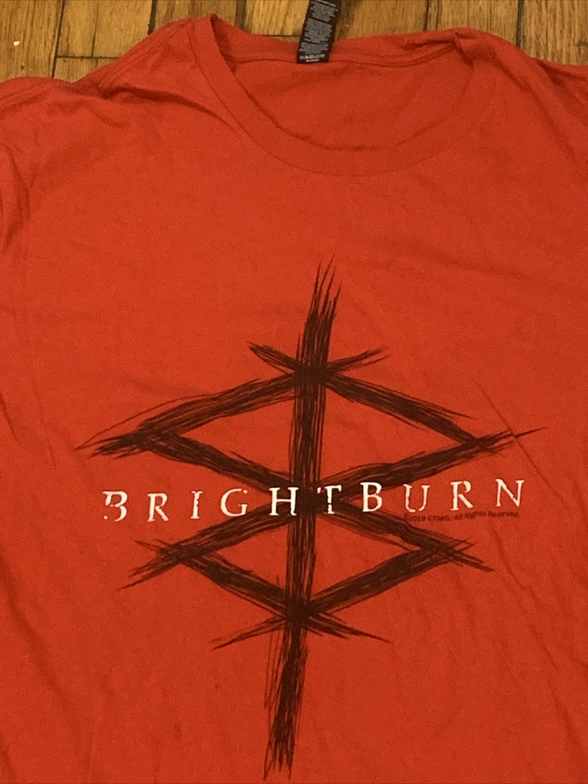 2019 Brightburn Superhero Horror Movie Red T-Shirt Pr… - Gem