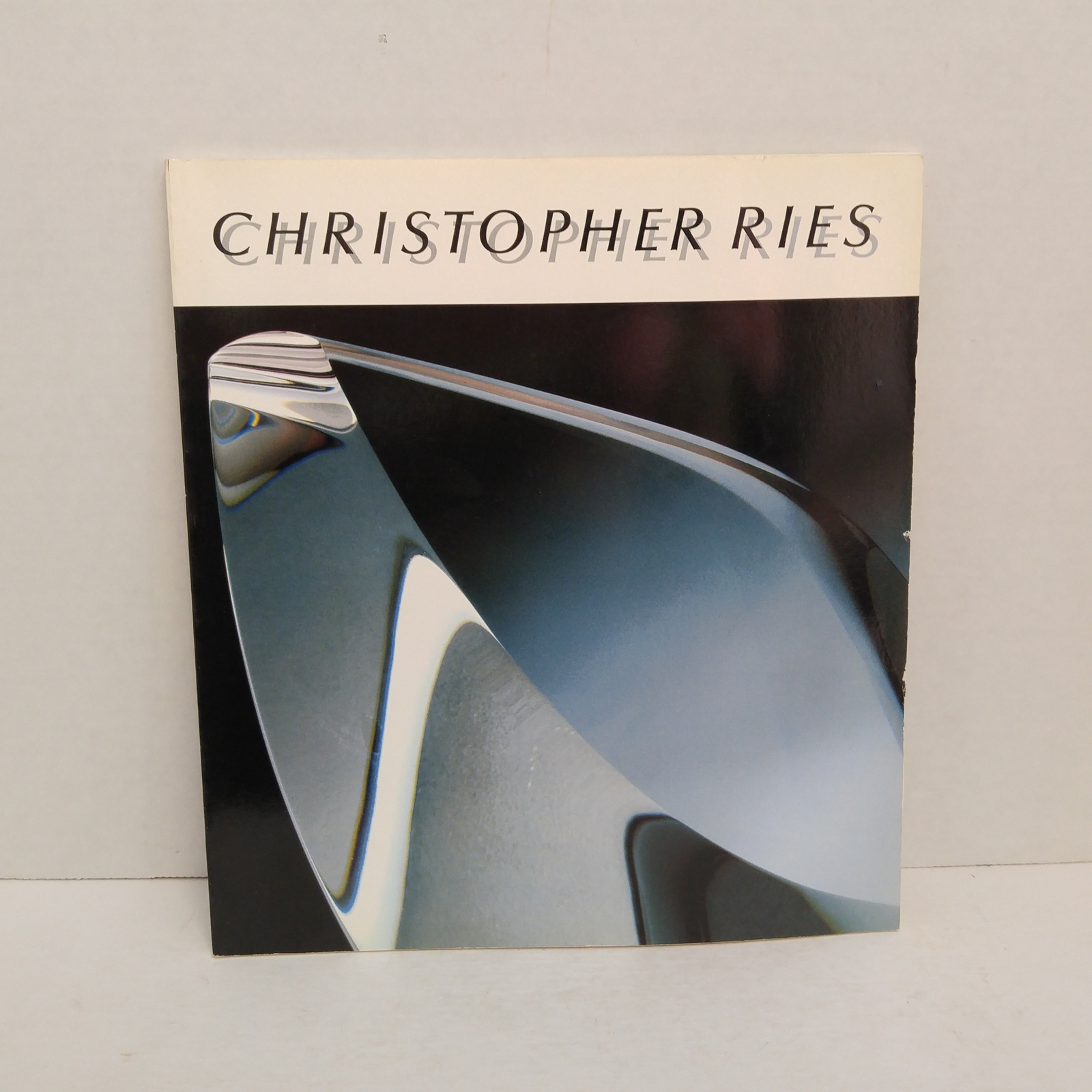 Christopher Ries SIGNED exhibition catalog glass sculpture art ...