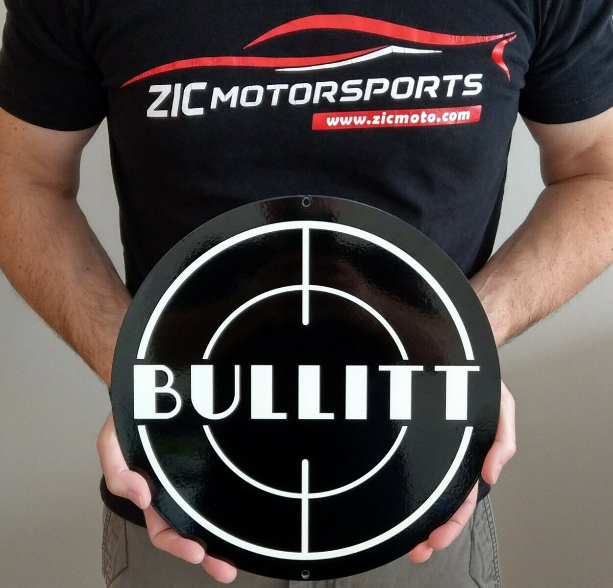 Ford Mustang Bullitt Logo Heavy Duty Steel Metal Sign - Ford Licensed ...