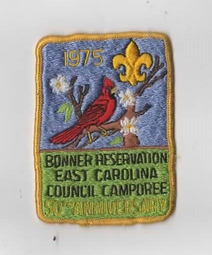 1975 50th Ann. Bonner Reservation East Carolina Camporee DYL Bdr. (SEWN ...