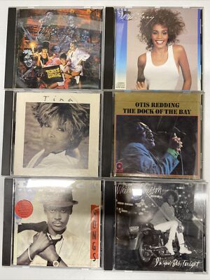 CD Lot - Tina Turner, Salt-N-Pepa, Whitney Houston, Otis Redding ...