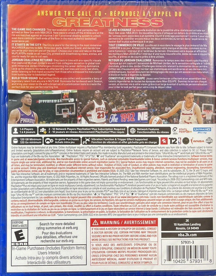 NBA 2K23 (PS5) New | eBay