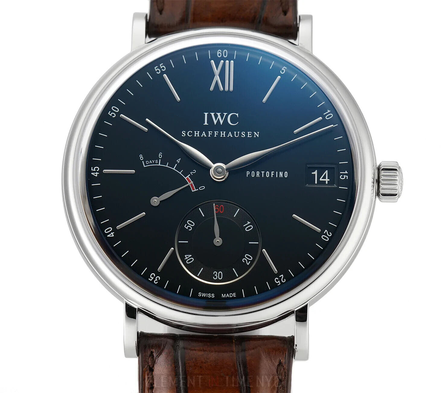 IWC Portofino Men's Black Watch - IW510102 for sale online | eBay