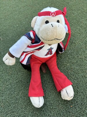 2016 Anaheim Angels Monkey Groovy Hippie Rally 70s Jack in the Box ...