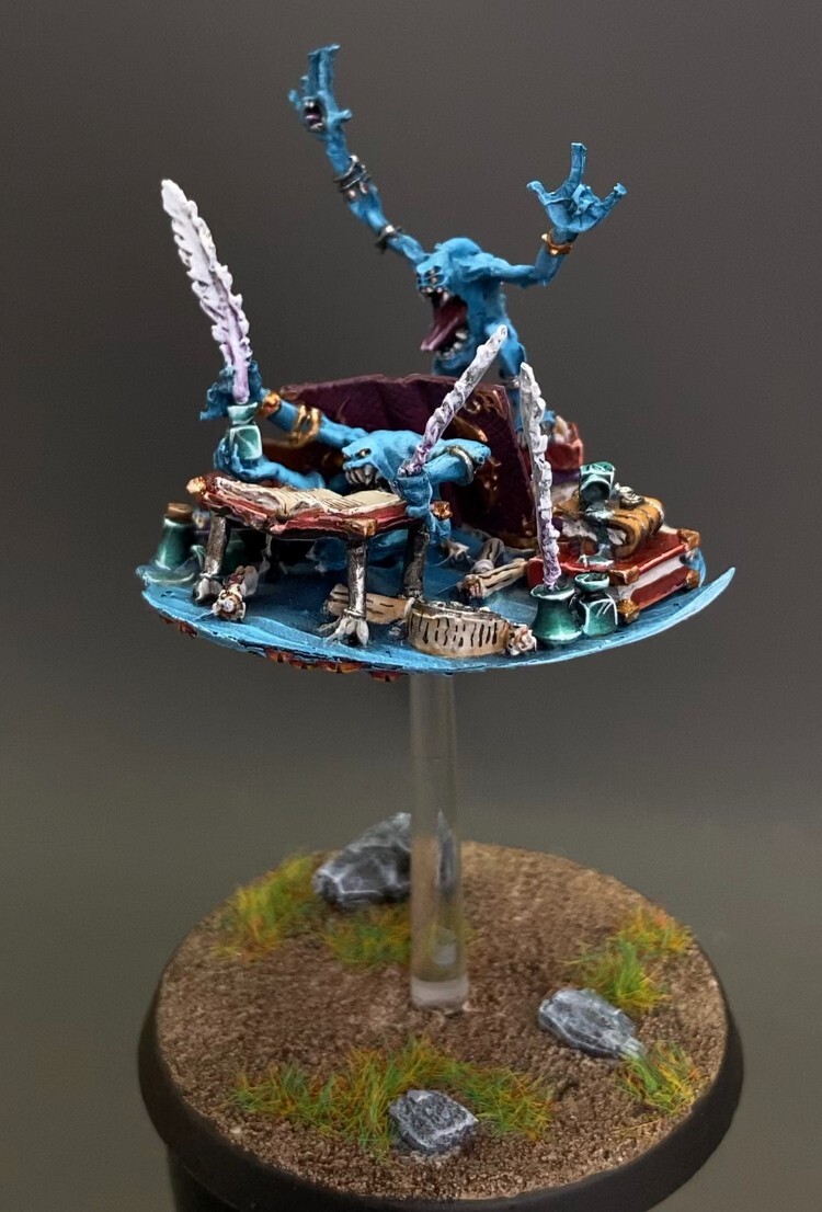 The Blue Scribes Warhammer AOS Tzeentch Arcanites Presale Painted ...